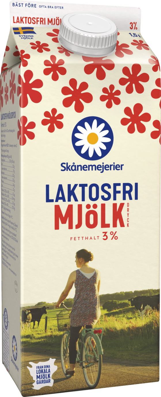 Laktosfri Mjölk 3% 1,5 L