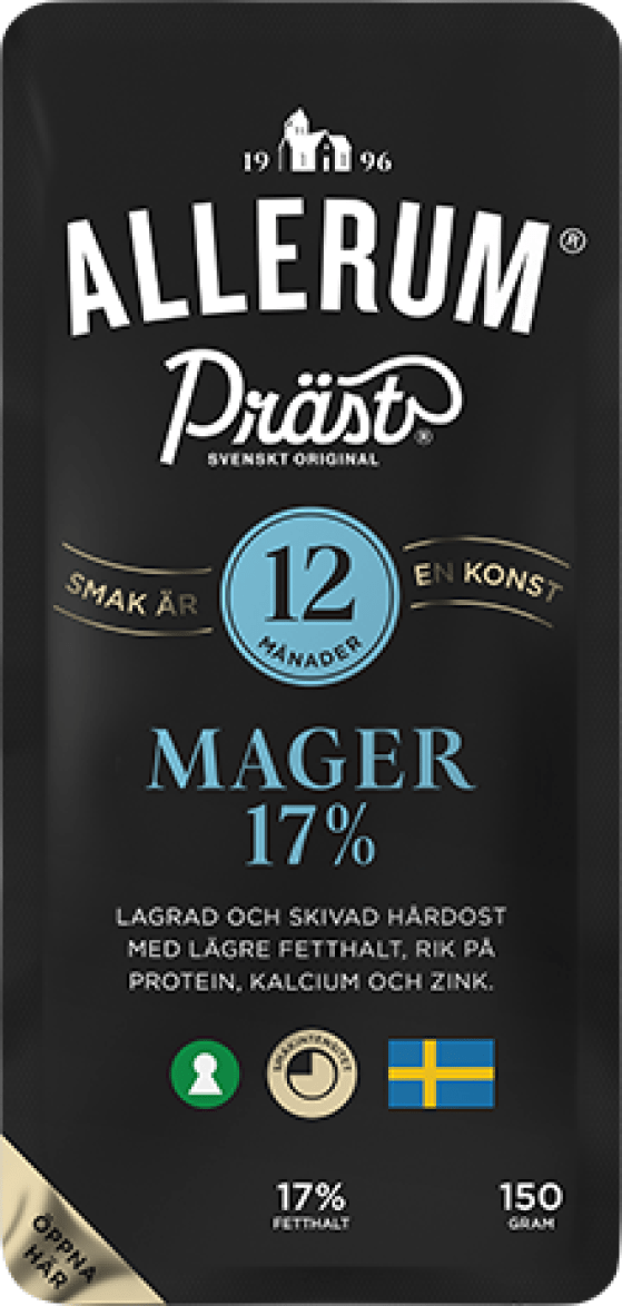 Allerum Präst mager 12 mån skivad 150 g
