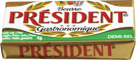 Président Butter Salted 125 x 8 g