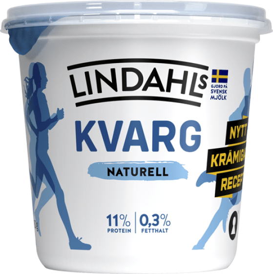 Lindahls Kvarg Naturell 0,3% 900 g